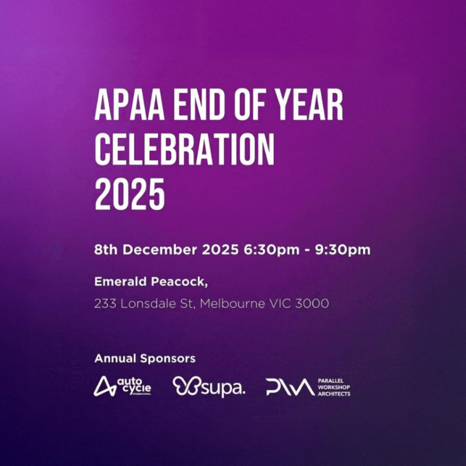 Events - APAA